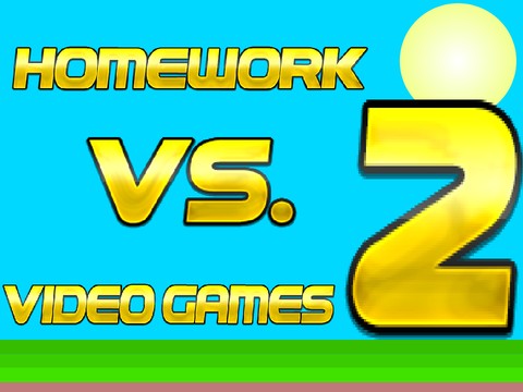 Homework Vs. Video Games 2 - A Platformer Game #All #Games #Games # ...