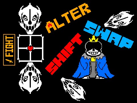 alter swap shift sans fight!