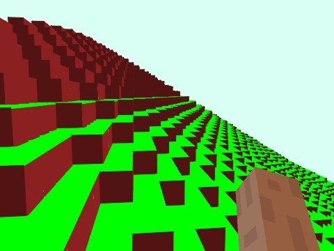 3D minecraft chunk loading