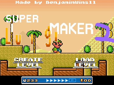 Super Luigi Maker 2 - A Platformer Creator
