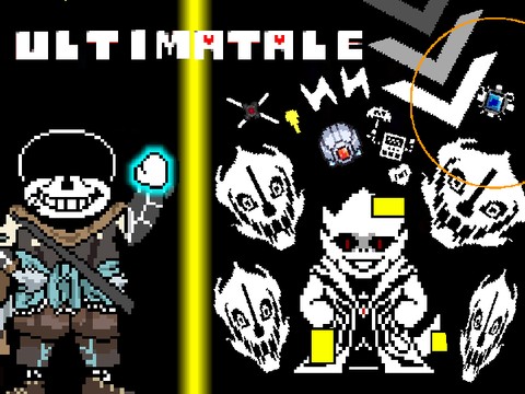 Ink Sans Fight Ultima Tale Alphys Reproduction [Ultimatale][InkTale ...