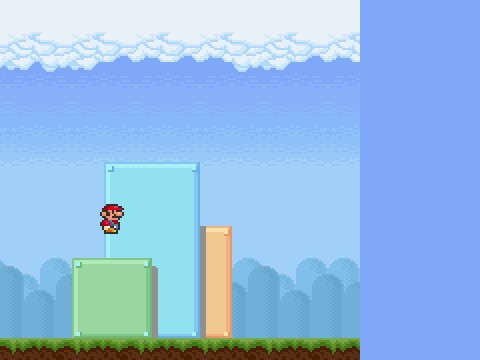Super Mario Tile Scrolling