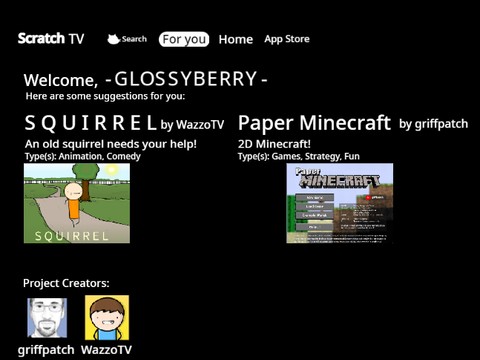 Scratch TV (Still unfinished)