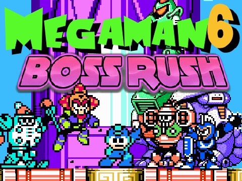 ⭐Mega Man 6 Boss Rush⭐ #Games #Music #Megaman #Retro