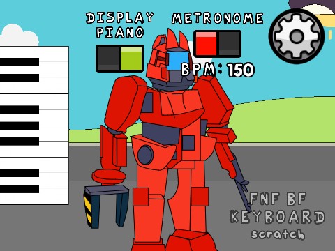 FNF Tordbot keyboard