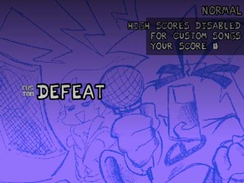 Friday Night Funkin' VS IMPOSTER V3 (Defeat)