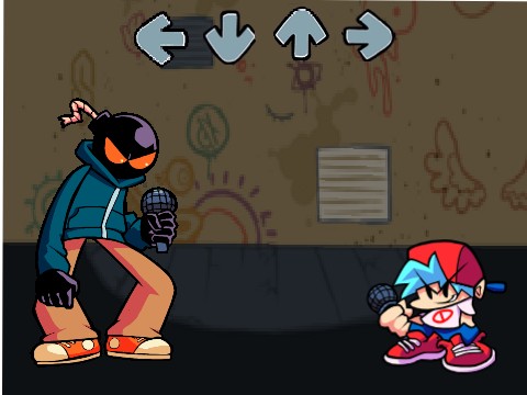 fnf 2 player with tricky sign