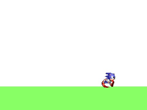 sonic platformer game