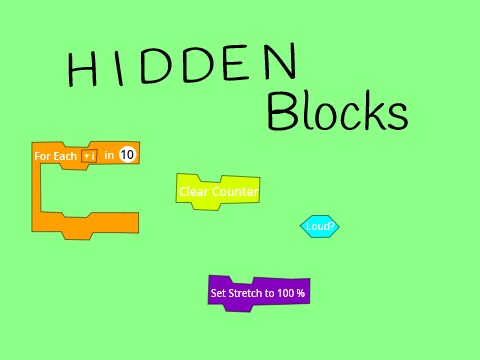 Hidden blocks #scratch blocks