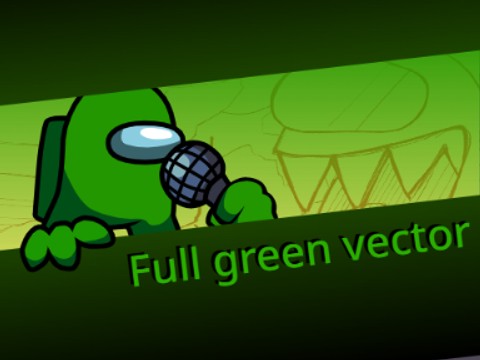 Fnf green imposter vector