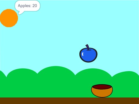 Catch the falling apple Version 1.5