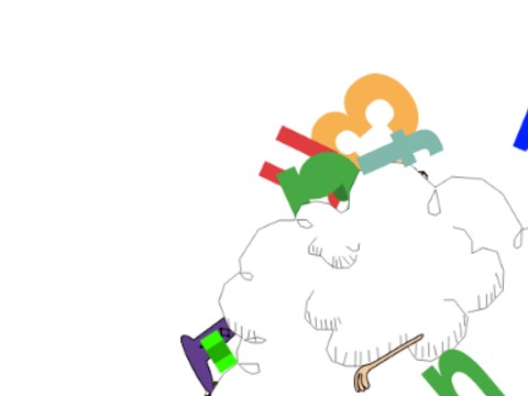 Tvokids letters, CCBB Letters, CC123 Numbers, luna loud and luan loud ...