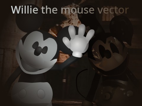 Steamboat Willie vector