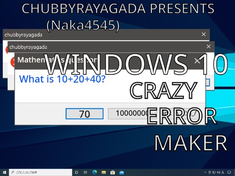 Windows 10 crazy error maker (21H2) remix