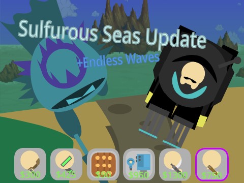 (Sulfurous Seas + Epic Hunter TOWER) Tower Defense Simulator | A ...