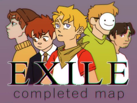 dsmp Complete map: EXILED