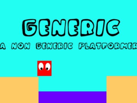 Generic-A Non Generic Platformer v1.4 #trending #games #all
