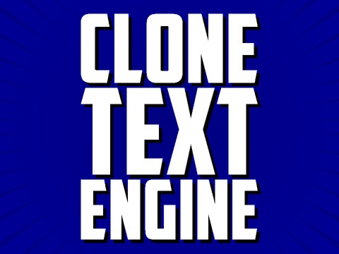 Clone Text Engine