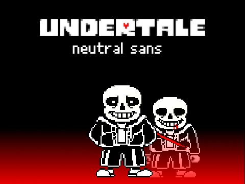 [unoffical] Undertale Neutral Run Sans Fight!
