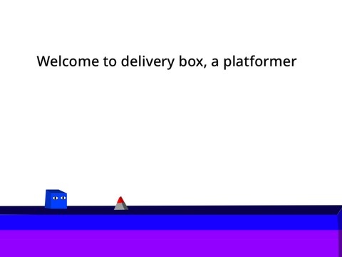 Delivery box, a 3D platformer
