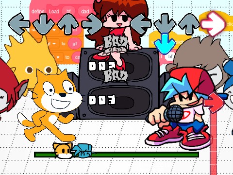 FNF - (Vs Scratch Cat)