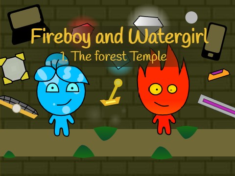 Fireboy and Watergirl- Forest Temple