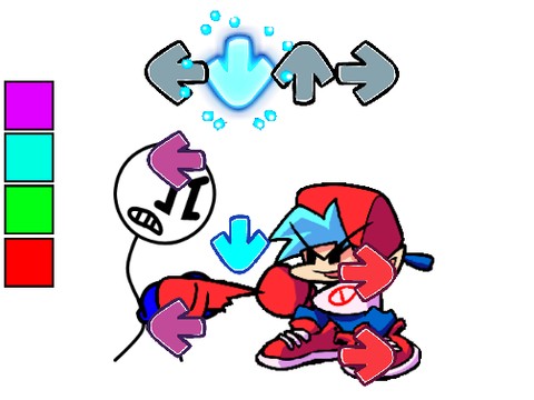 FNF Bf boxing fight