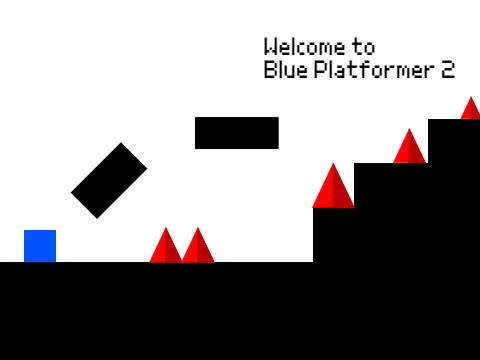 Blue Platformer 2