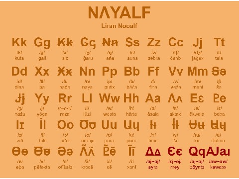 Conlang Liran Nooalf