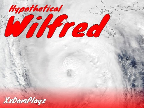 The Track of Hypothetical Hurricane Wilfred