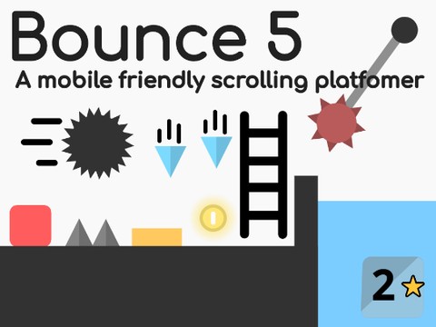 Bounce 5 || Scrolling Platformer