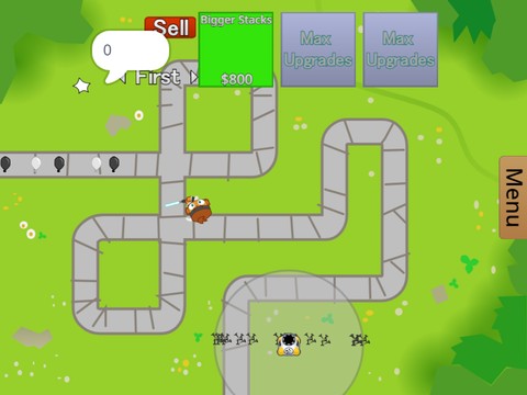 Bloons TD 3 (In-Dev) but every round towers attack faster