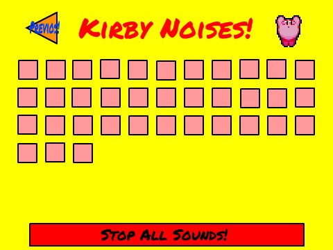 Kirby Soundboard!