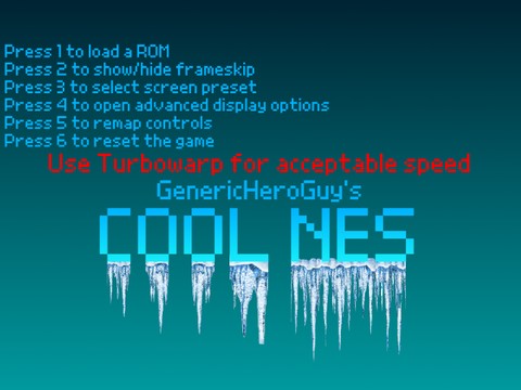 Cool NES emulator - Custom GUI