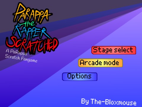 PaRappa the Rapper: Scratched (RECOLORED BUTTONS)