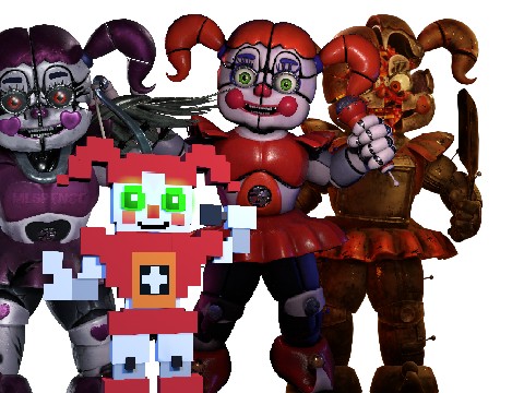 Circus baby Ar skins