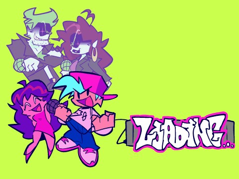 Loading screen vector - Friday Night Funkin