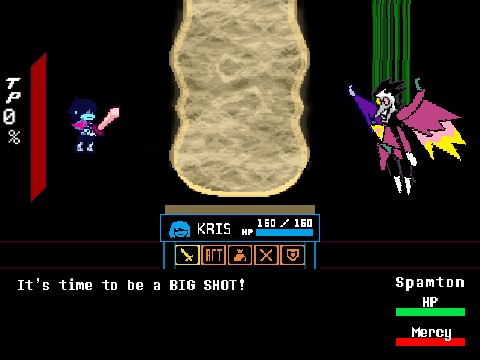 Spamton Neo fight Snowgrave