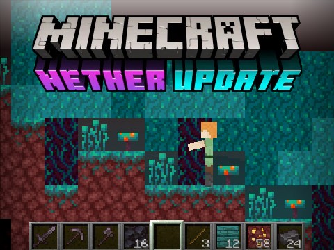 Minecraft 2D (Nether Update) #games #all #trending