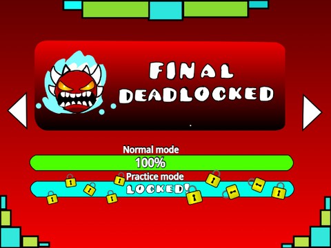 (Fan-made)Geometry Dash final deadlocked ジオメトリーダッシュ ファイナルデッドロック