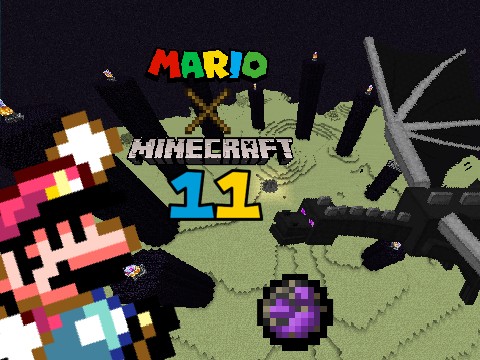 Mario X Minecraft 11: Ender Dragon