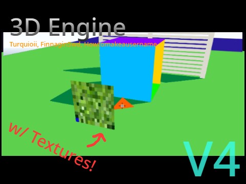 !Textures! Test 3D Engine V4