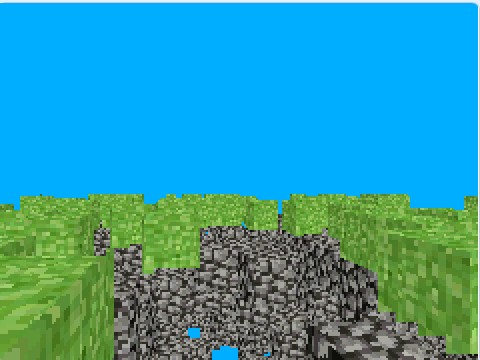 minecraft pre alpha with better raycasting