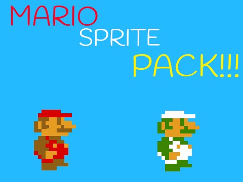 Mario Sprite Pack Mario + Luigi