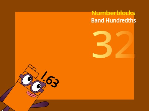 Numberblocks Band Hundredths 32 (It's Back)