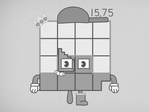 Cartoon Fifteen and Three Quarters