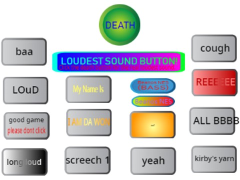 LOUD SOUNDS KEYBOARD