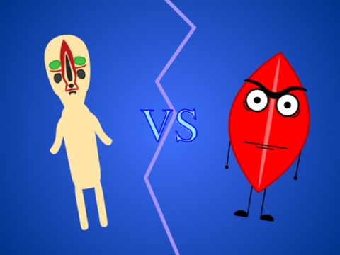 SCP 173 vs Evil Leafy remake