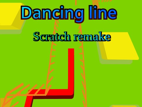 Dancing Line Scratch remake TEST #pen #test #games #3D #mobile #music remix