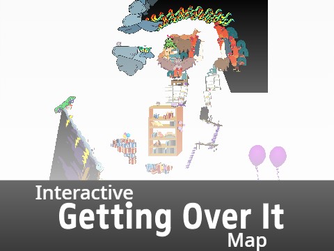 Interactive Getting Over It Map